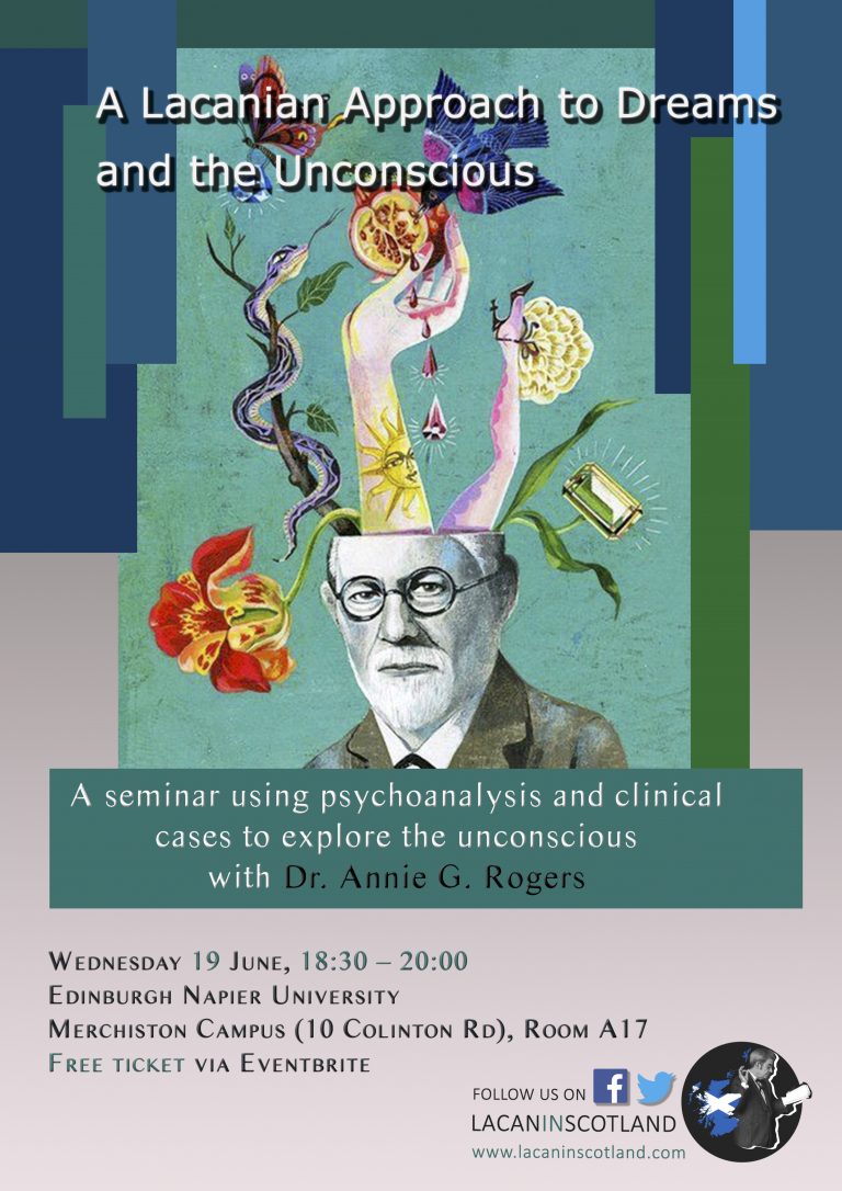 A Lacanian Approach to Dreams and the Unconscious – Lacan In Scotland